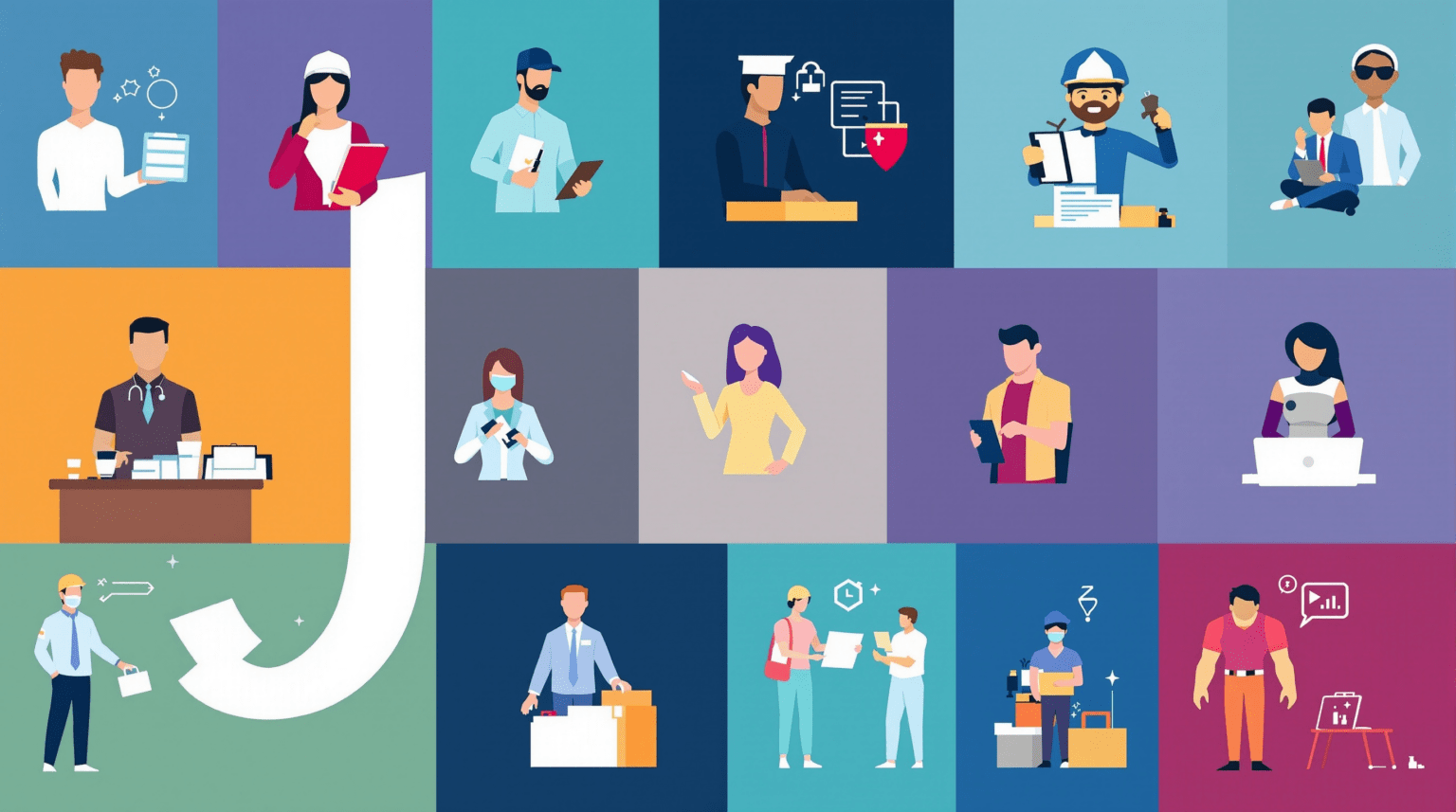 Metier en J : la liste complète - motivator.fr